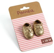 Baby Pomea - botičky na panenky - zlaté