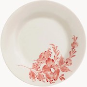 Ručně malovaný snídaňový talíř Whimsical Rose