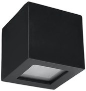 Sollux Lighting Nástěnné svítidlo keramické LEO Černá