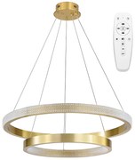 Toolight Závěsné LED osvětlení E31 APP1772-CP kartáčovaná zlatá