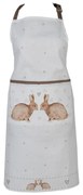 Bavlněná kuchyňská zástěra se vzorem králíčků Bunnies in Love – 70x85 cm