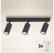 Brilagi - LED Stmívatelné bodové svítidlo SELE 3xGU10/6,5W/230V antracit