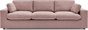 Růžová pohovka 250 cm Belair – Bobochic Paris
