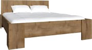 Postel MONTANA L1 160x200, dub lefkas tmavý Kondela 0000086180