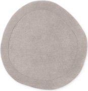 Villeroy & Boch Kusový koberec Kivi 106287 Grey, 160x160 (průměr) kruh, šedá, ložnice