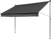 Livarno® Upínací markýza, 300 x 150 cm, antracitová
