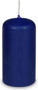 Wimex 33303 - válcová svíčka 60 × 120 mm, tmavě modrá