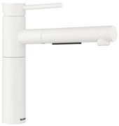 Blanco Alta II - Dřezová baterie s výsuvnou sprškou, bílá 527552