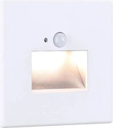 Paulmann 93133 - LED/1,2W Schodišťové svítidlo se senzorem EDGE 230V bílá