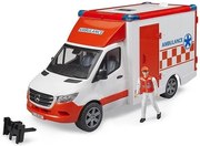 Auto bruder 2676 mercedes-benz sprinter sanitka s figurkou
