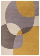 Okrově žlutý vlněný koberec 230x160 cm Glow - Flair Rugs