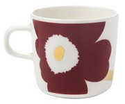 Hrnek Juhla Unikko Wine Red 2 dl Marimekko
