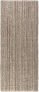 Hanse Home, Běhoun Bouclé Jute 105975 Grey Brown, 80x200, hnědá, chodba / předsíň