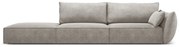 Světle šedá lenoška (pravý roh) Vanda – Mazzini Sofas