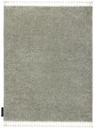 Dywany Łuszczów, Kusový koberec Berber 9000 green, 80x150, zelená, obývací pokoj
