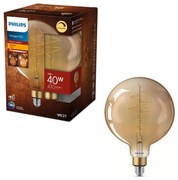 LED Stmívatelná žárovka VINTAGE Philips G200 E27/7W/230V 2000K