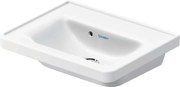 Duravit D-Neo - Umývátko 50x40 cm, s přepadem, bez otvoru pro baterii, bílá 0742500060