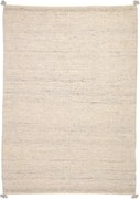 Krémový koberec s příměsí vlny 160x230 cm Carime – Kave Home