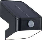 P 94608 Solární LED osvětlení zdí Lesly pohybové čidlo (IR) IP65 hranaté 113x126mm 3000K 5,5W antracit umělá hmota - PAULMANN