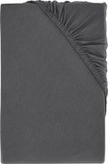 Livarno Home Žerzejové napínací prostěradlo, 90–100 x 200 cm (šedá)