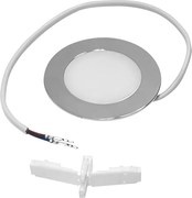 Sapho Sapho, Zápustné LED světlo 2W, 4000K, 230V pro galerky KORIN, KAWA, ZOJA/KERAMIA FRESH (boční kabel 30cm), ND-NC-P023