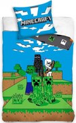Bavlněné ložní povlečení Minecraft  - motiv Mob Monsters - 100% bavlna - 70 x 90 cm + 140 x 200 cm