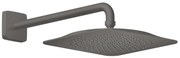 Axor Citterio C - Hlavová sprcha 27x27 cm, kartáčovaný černý chrom 28790340