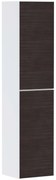 Hansgrohe Xevolos E - Vysoká skříňka 40x176x36 cm, 2 dvířka, panty vpravo, matná bílá/tmavý dub 54221730