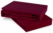 Prostěradlo bordové jersey EMI, Dětská plachta 60x120