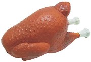 Hračka grilované kuře latex 13 cm