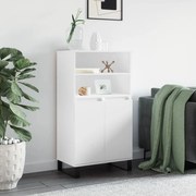 Skříň highboard bílá 60 x 36 x 110 cm kompozitní dřevo