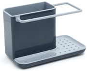 Šedý stojánek na mycí prostředky Joseph Joseph Caddy Sink Tidy