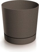 PRO Květináč TUBO P ECO WOOD kávový 14,7cm