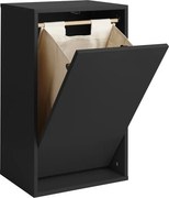 Černý nástěnný koš na prádlo Laundry Box – ReCollector