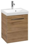 Villeroy & Boch Avento - Umyvadlová skříňka, 43x51x35 cm, 1 dvířka, Oak Kansas A88700RH