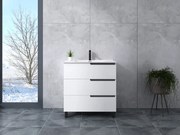 Torino White Koupelnová skříňka s umyvadlem 90cm