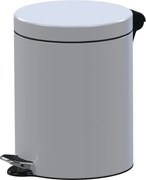 Odpadkový nášlapný koš EnpragFreedom Fresh 5l, šedá