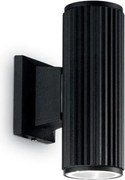 ILUX 129433 Venkovní nástěnné svítidlo Ideal Lux Base AP2 nero 129433 černé IP44 - IDEALLUX
