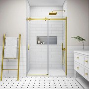 Milano Gold posuvné sprchové dveře, 120x195cm, 8mm