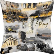 Bavlněný povlak na polštář Cesta kolem světa Velikost: 70 x 90