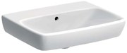 Geberit Selnova Square - Umyvadlo 55x44 cm, s přepadem, bez otvoru pro baterii, bílá 500.291.01.7