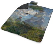 Sablio Plážová deka Dáma se slunečníkem - Claude Monet: 200x140 cm