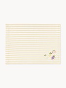 Pruhované prostírání s vyšívanými motivy Melony, 2 ks