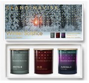 Dárková sada vonných svíček Winter Solstice - 3 ks Skandinavisk