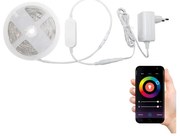 LED RGBW Koupelnový stmívatelný pásek LED/12,5W/12V IP65 5m Wi-Fi Tuya