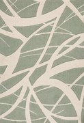 Oriental Weavers, Kusový koberec Portland 57/RT4G, 67x120, zelená, chodba / předsíň