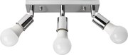 Toolight - Stropní lampa 3-ramenná 3xE27 60W APP700-3C, chromová, OSW-05209