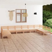 10dílná zahradní sedací souprava masivní borovice 3083424