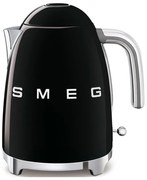 Černá rychlovarná konvice z nerezové oceli 1,7 l Retro Style – SMEG