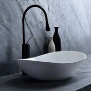 Rea Royal 60 umyvadlo na desku, 62 x 36 cm, bílá, REA-U0441